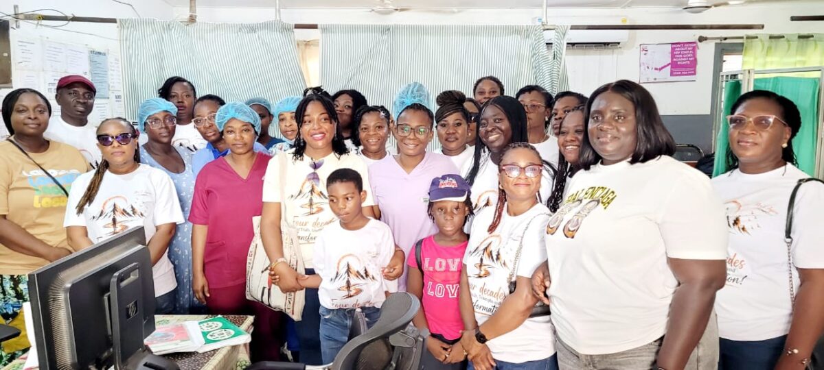 Safia Ayivor marks 40th birthday with donations to support Maternal ...