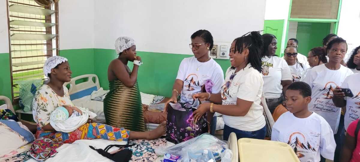 Safia Ayivor marks 40th birthday with donations to support Maternal ...